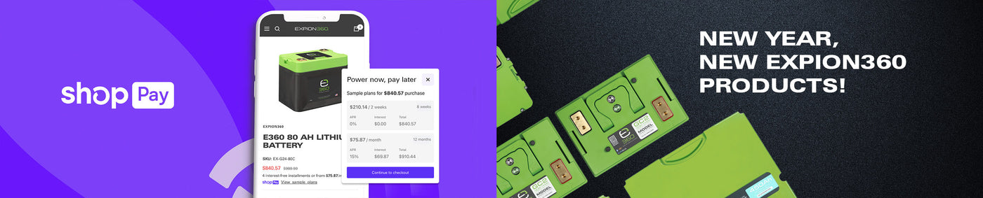 Expion360 I Premium Lithium Batteries to Power the Pursuit