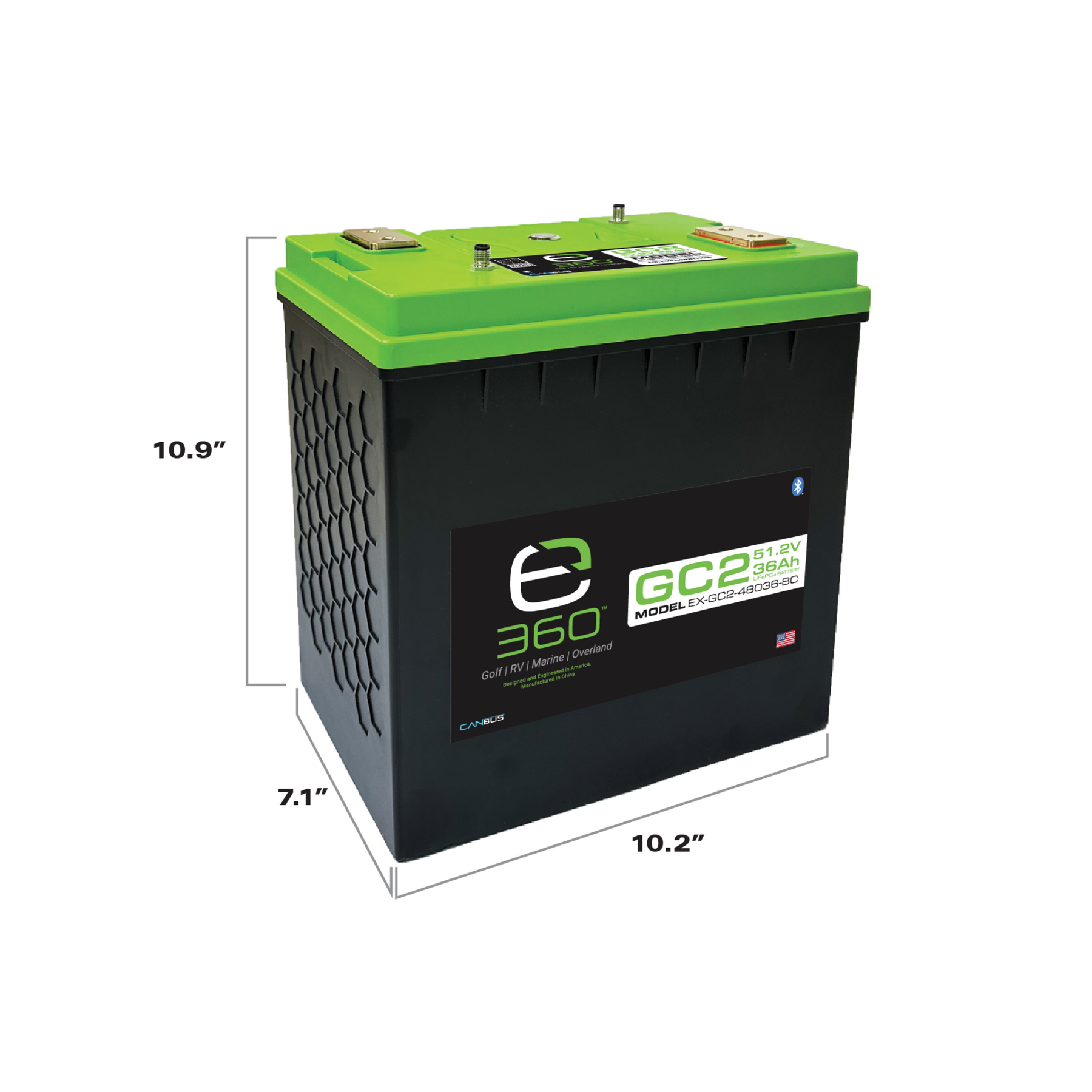 48V 36Ah GC2 SmartTalk™ – Expion360